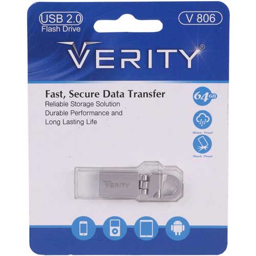 فلش 64 گیگ وریتی Verity V806 - گیم مستر